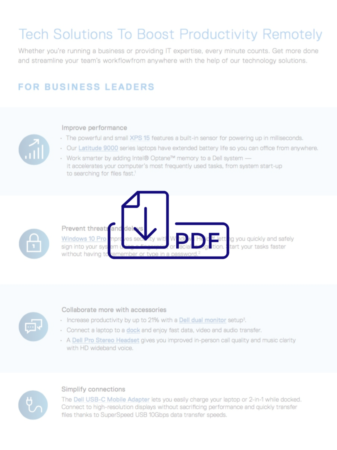 Dell Offers Top Tech Solutions to Boost Productivity Remotely